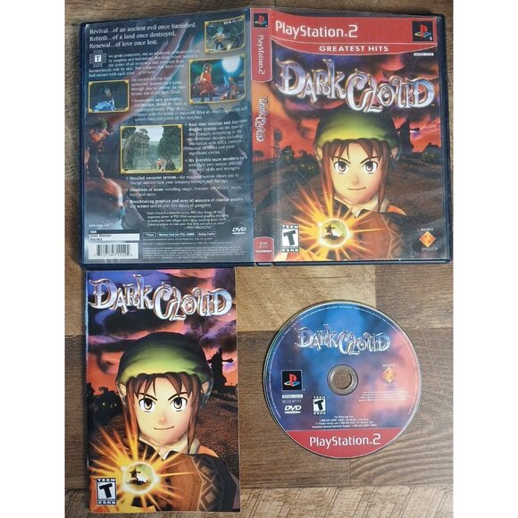 Video Games & Consoles | Dark Cloud Ps2 Playstation 2 200 Greatest Hits ...